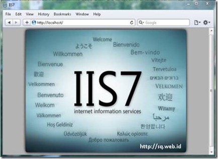 How To Install Microsoft IIS 7.5, PHP, MySQL, and PhpMyadmin On Windows 7 – A. Sidiq Purnomo