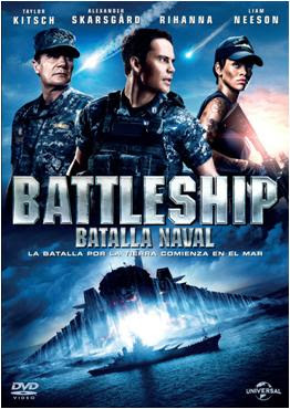 * Battleship, batalla naval: Pelicula DVD, detalles y caracteristicas
