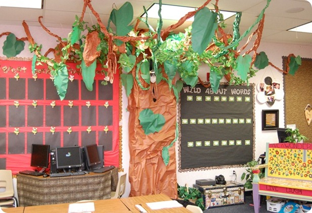 Jungle Themed Classroom