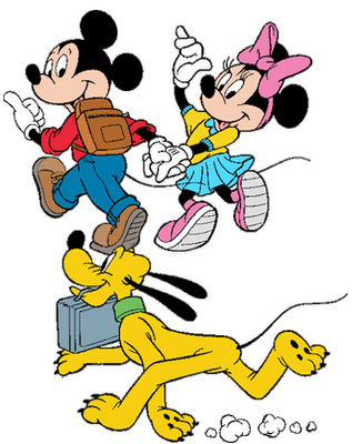 Mickey Minnie y Pluto - Imagui