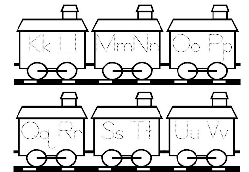 EL TREN DEL ABECEDARIO PARA IMPRIMIR Y PARA - Imagui