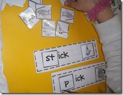 Simply Centers: Make an ICK Word