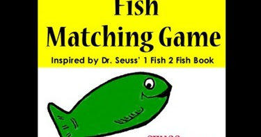 obSEUSSed: 1 Fish 2 Fish Printable Matching Game