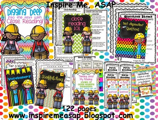 Digging Deep into the Text with Close Reading - Inspire Me ASAP