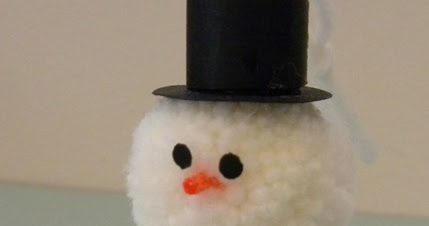 Serenity Now: Pom Pom Snowman (Christmas Craft for Kids)