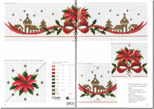 Esquemas punto de cruz navidad gratis - Imagui