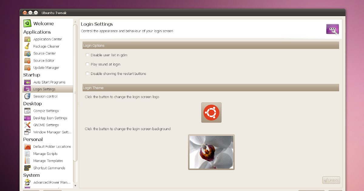 Ubuntu Tweak 0.5.4 Released With Login Screen (GDM) Customizations ~ Web Upd8: Ubuntu / Linux blog