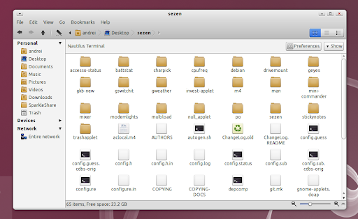 Nautilus (Embedded) Terminal Gets Keyboard Shortcuts To Show / Hide The Terminal ~ Web Upd8 ...