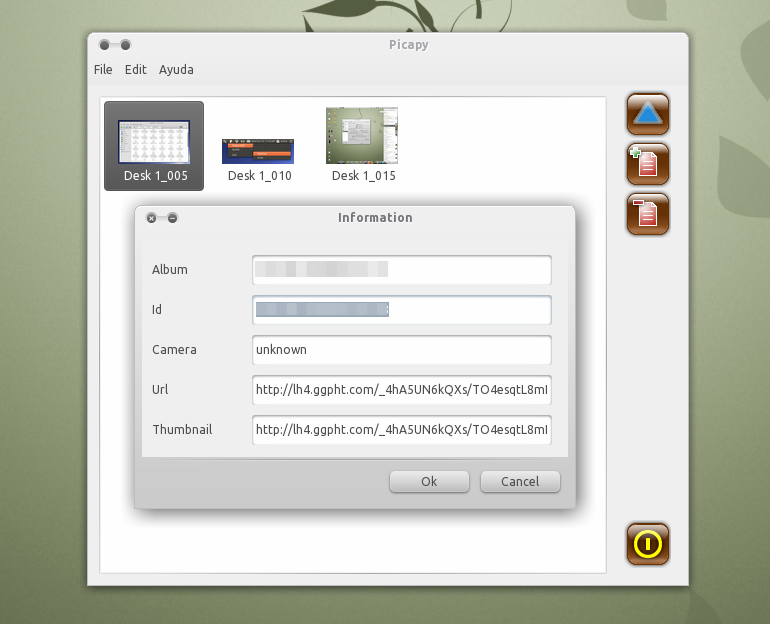 Easily Upload Images To PicasWeb Using Picapy ~ Web Upd8: Ubuntu / Linux blog