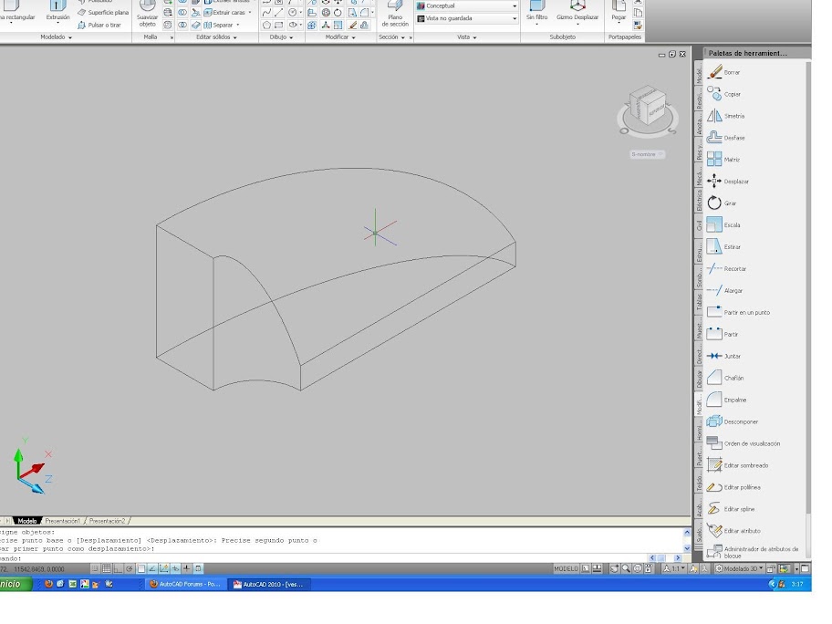 How to make a solid out of this - AutoCAD 3D Modelling & Rendering - AutoCAD Forums