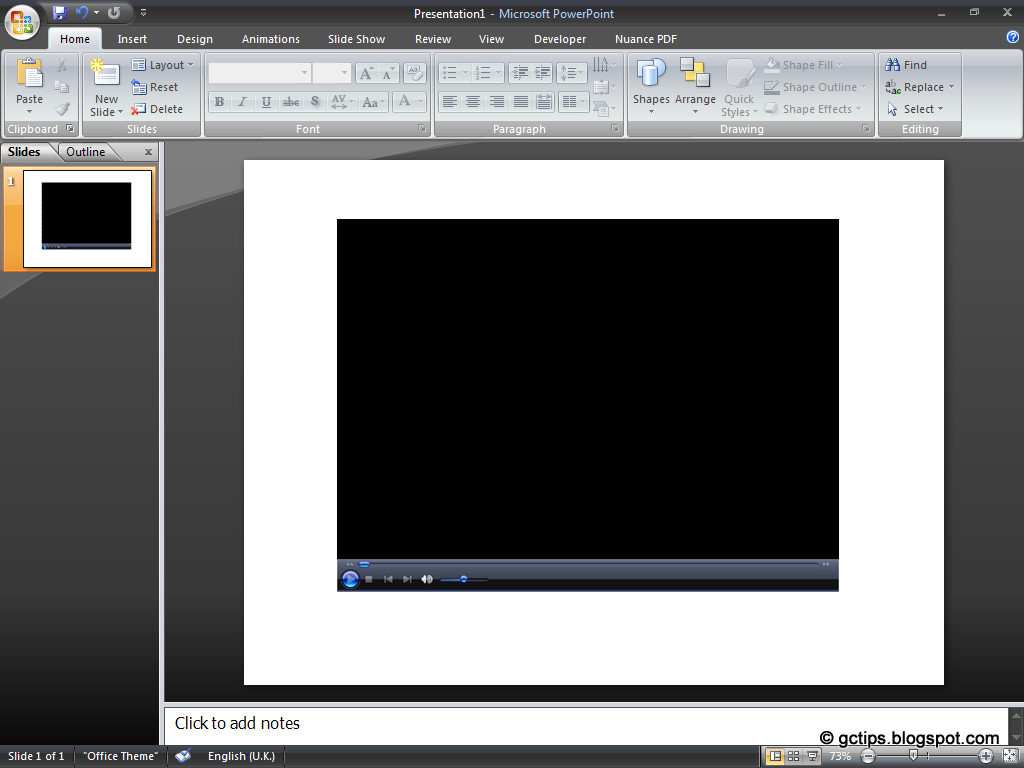 Embed Video Player In PowerPoint | Great Computer Tips In 1.2.3. Steps Embed Video Player In PowerPoint | Great Computer Tips In 1.2.3. Steps