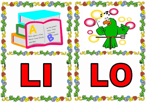 CARTAS SILABAS PARA IMPRIMIR