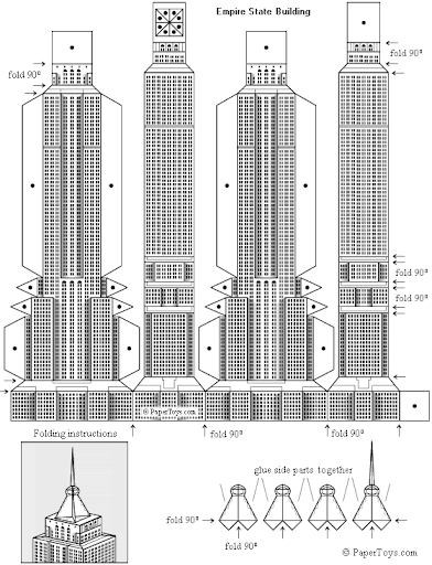 Plantillas de edificios para maquetas - Imagui