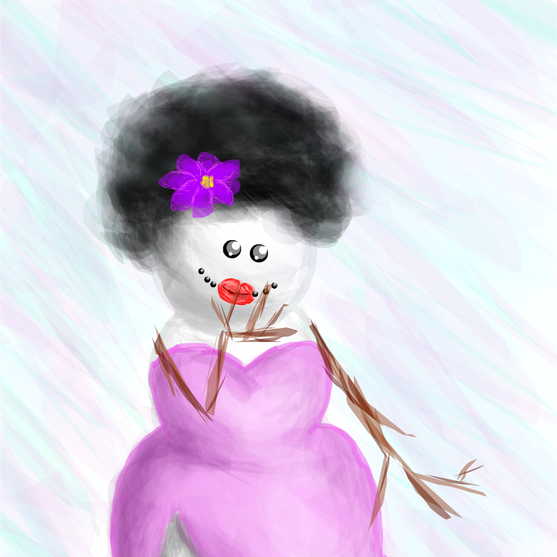 Daily Challenge #1. What is the Snowman wearing? » drawings » SketchPort