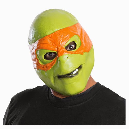 Scary Teenage Mutant Ninja Turtle Movie Michelangelo Adult Mask