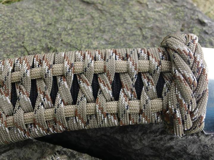 Lansing Paracord Products: Custom knife wrap