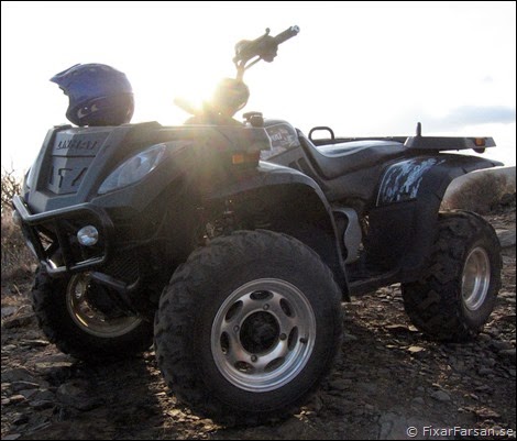Test: ATV / Quad / Fyrhjuling På Bergsstigar | FixarFarsan