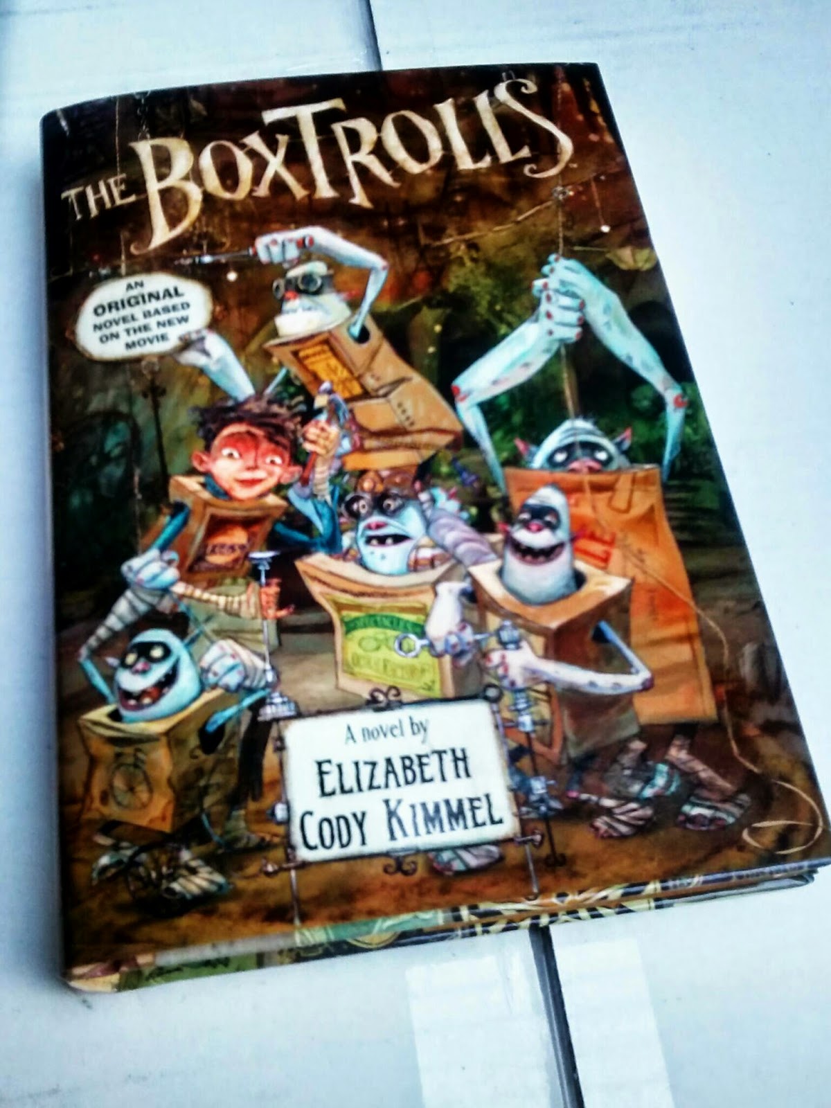 ross stewart art: Boxtrolls book