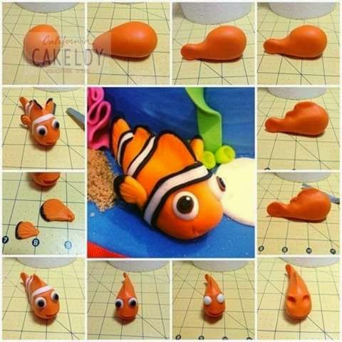Creative Ideas: Nemo fish made from clay