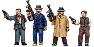 Miniatures for Roleplaying: 1930s Gangster Style