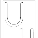 LETRA U PARA COLOREAR