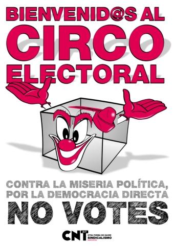 NO votarás | Semillas Libertarias