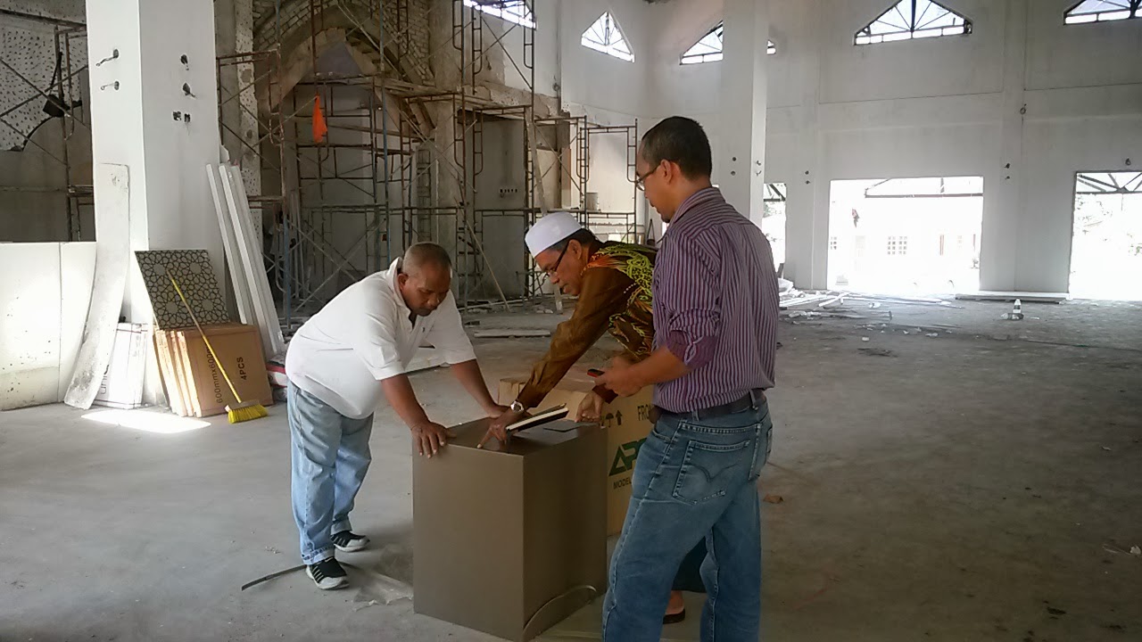 Tabung Derma Masjid Baru Melaka.