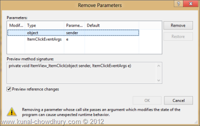 Visual Studio 2012 Tip: Refactor your Code easily | Kunal Chowdhury