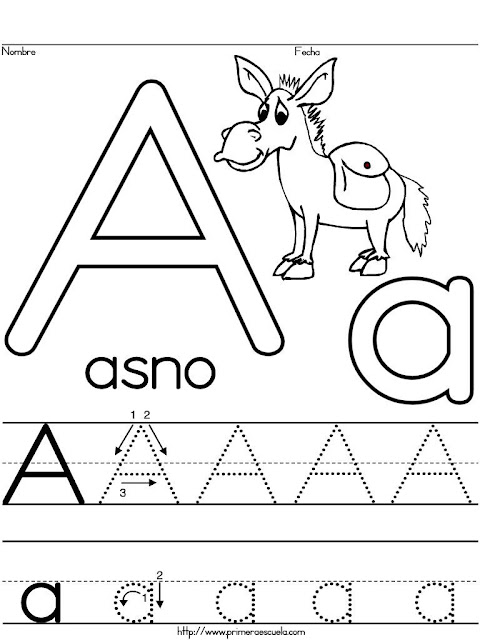 Actividades con la letra A