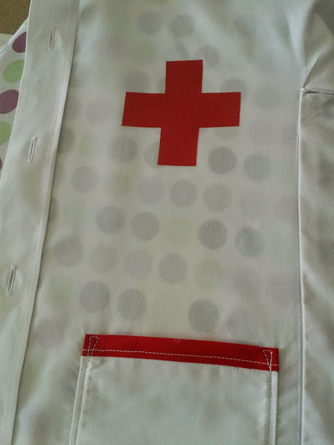 Ellie, Boo and Beans: Tutorial: Old Shirt to Doctor's Coat