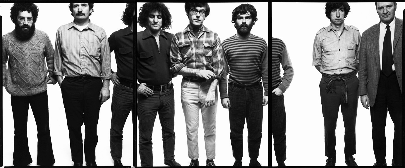 The Chicago Seven: Lee Weiner, John Froines, Abbie Hoffman, Rennie ...
