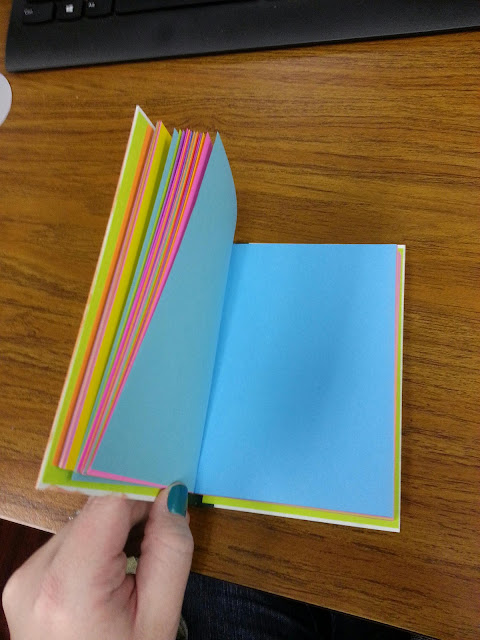 Misadventures of a YA Librarian: DIY Mini Note Book
