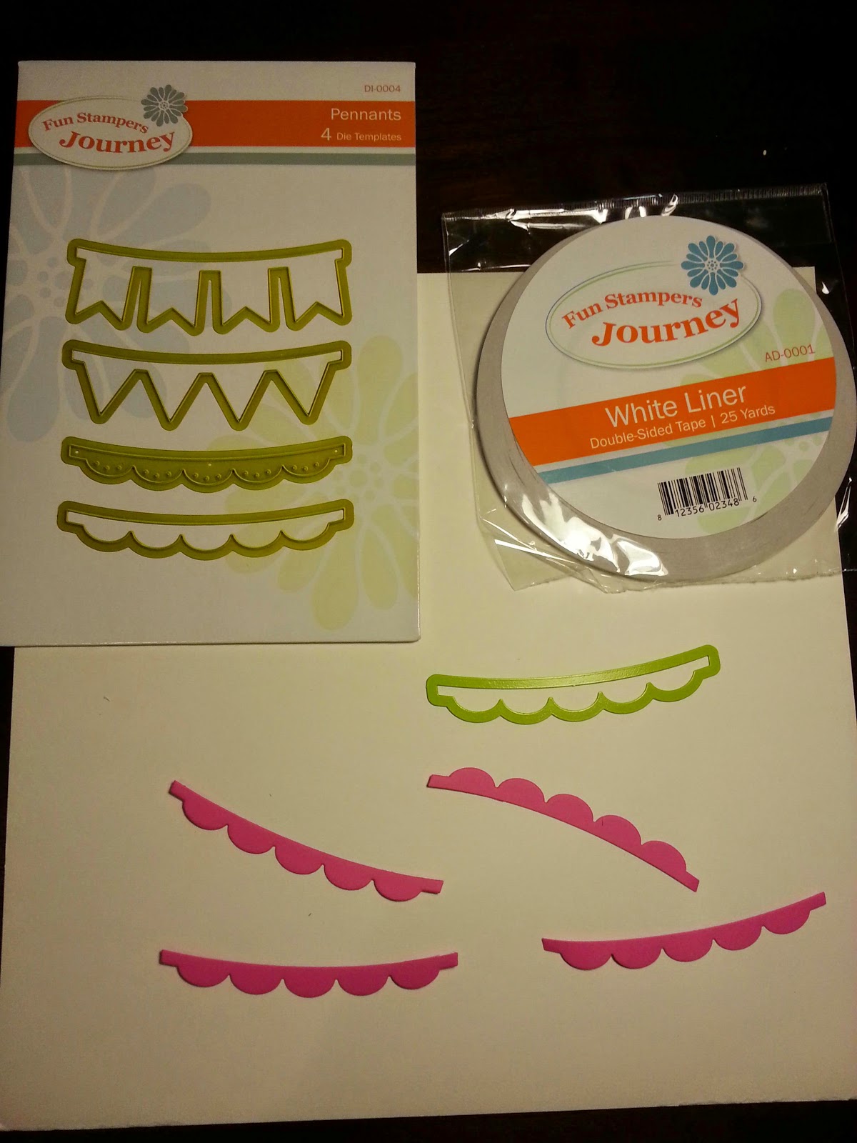 Papercraft Girlie: Pennants Rose