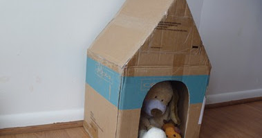 What I Live For: Dog House from a Box
