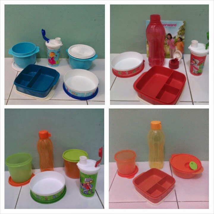 TOKO TUPPERWARE ONLINE : Tupperware paket lunch set