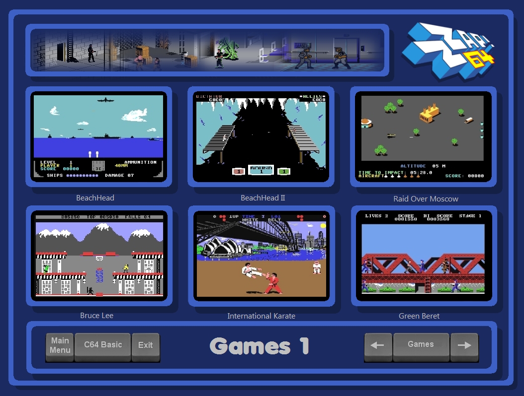 Indie Retro News: The C64 Arcade Launcher - 360 ready to play C64 games ...