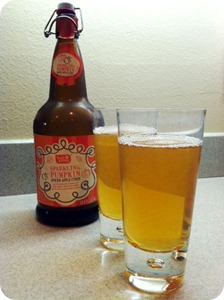 Pumpkiny Goodness: (Non-alcoholic) Sparkling pumpkin cider