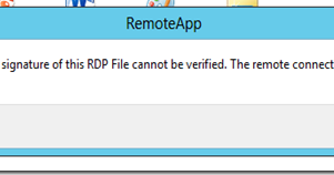 MPECS Inc. Blog: RDS Error: RemoteApp - The digital signature of this ...