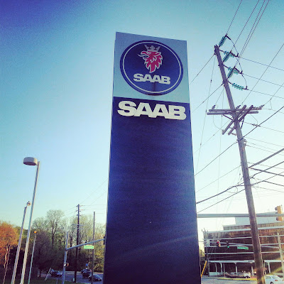 Robert Dyer @ Bethesda Row: FINAL SCENES FROM ABANDONED SAAB DEALERSHIP ...