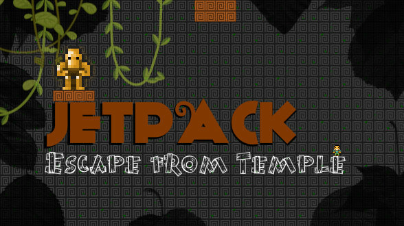 Indie Retro News: JETPACK: Escape from temple - Jetpack powered platformer