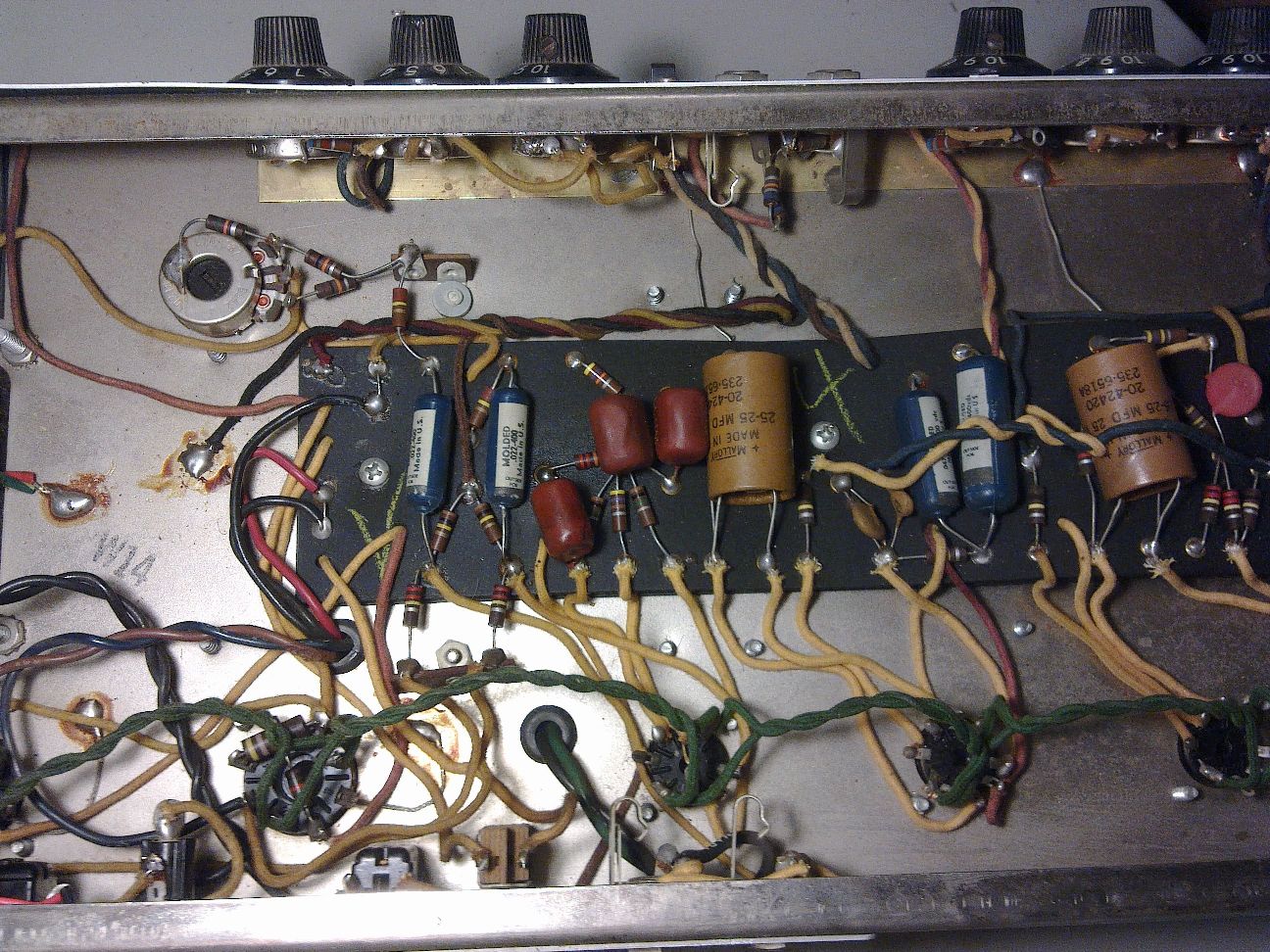 Paul P's Amps: AB165 Bassman Refurbishment & Modification