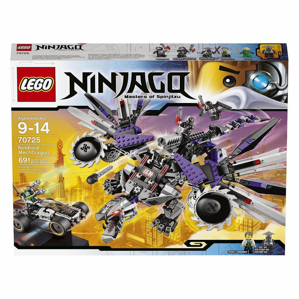 Bricker - Конструктор LEGO 70725 Nindroid MechDragon