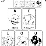FICHAS DE LA LETRA A PARA NIÑOS DE PREESCOLAR