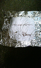 Glitter Blazed: My Dove Chocolate Wrapper....