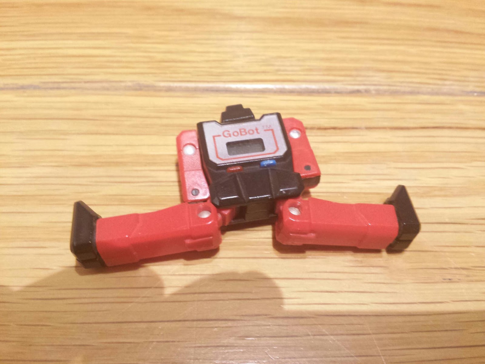 Which Watch Today...: Gobots Robot Watch - red