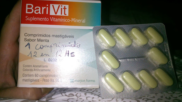 Vida de Uma Linda Borboleta: Suplemento vitamínico BariVit