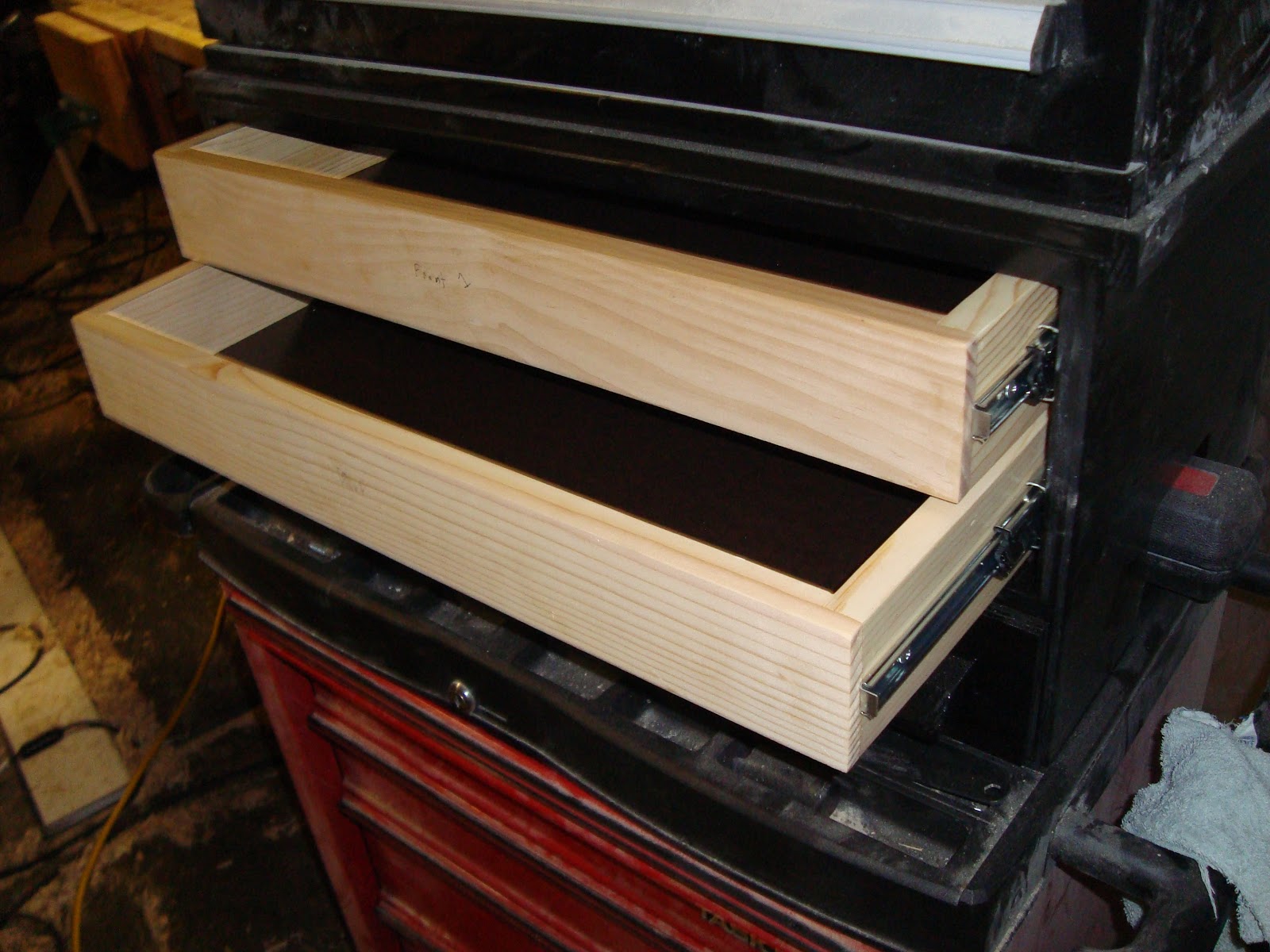 Brotherwood: Wooden Toolbox Extension: part 3 - Drawers