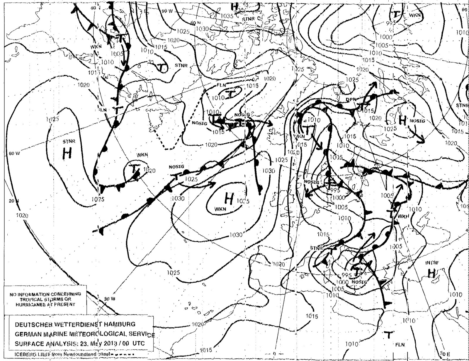 Radio Antics: Pinneberg (DDK3) HF Weather Facsimile Transmissions