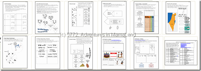 New Alef-Bet / Alef-Bais Lapbook on its Way!