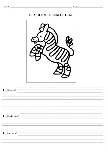 FICHA DE LA CEBRA